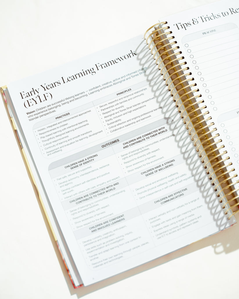 Blossom Prac Teacher Planner – Edu Planners